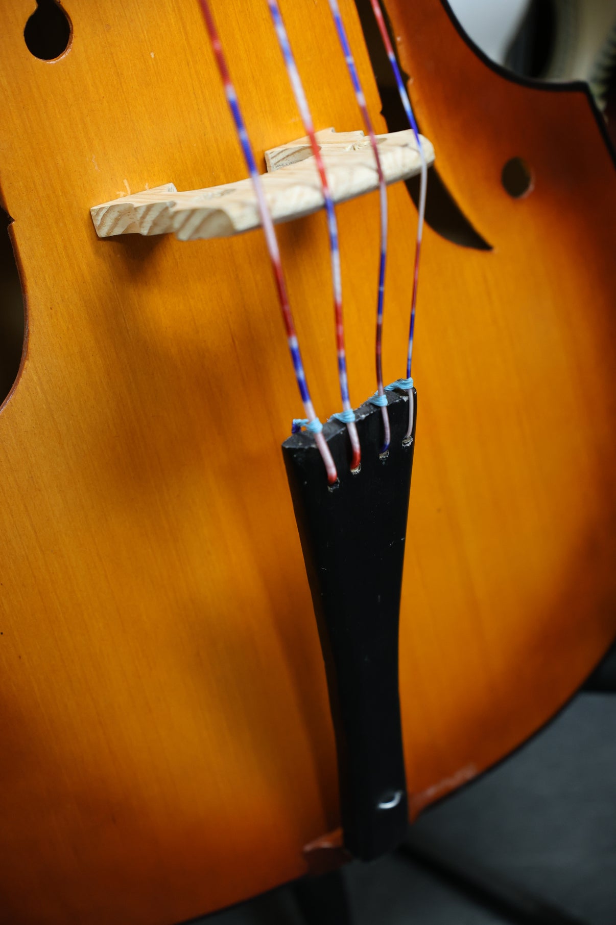 Handcrafted Tololoche Orange (Double Bass)